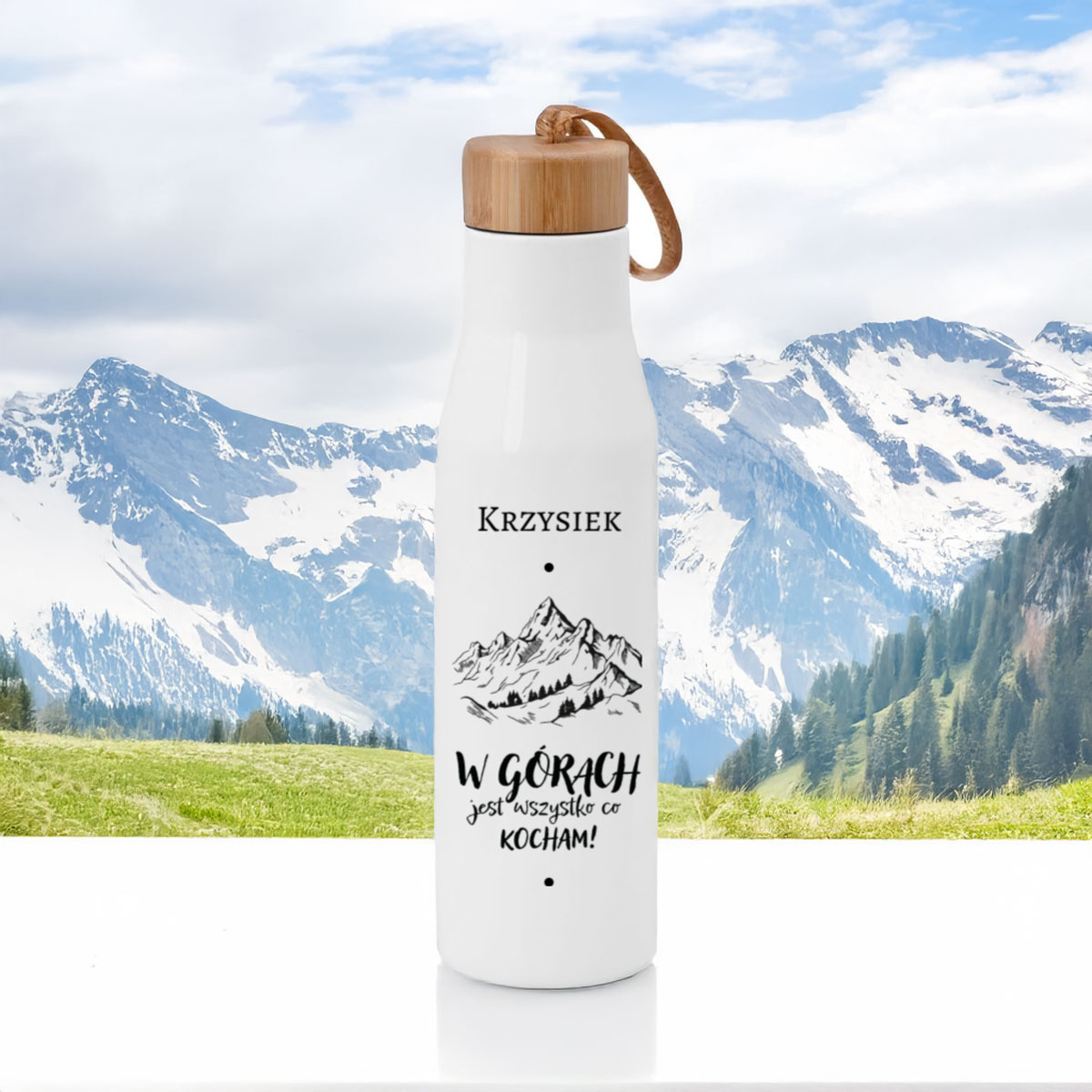 Butelka próżniowa 500 ml z nadrukiem UV – idealny prezent dla miłośnika ...